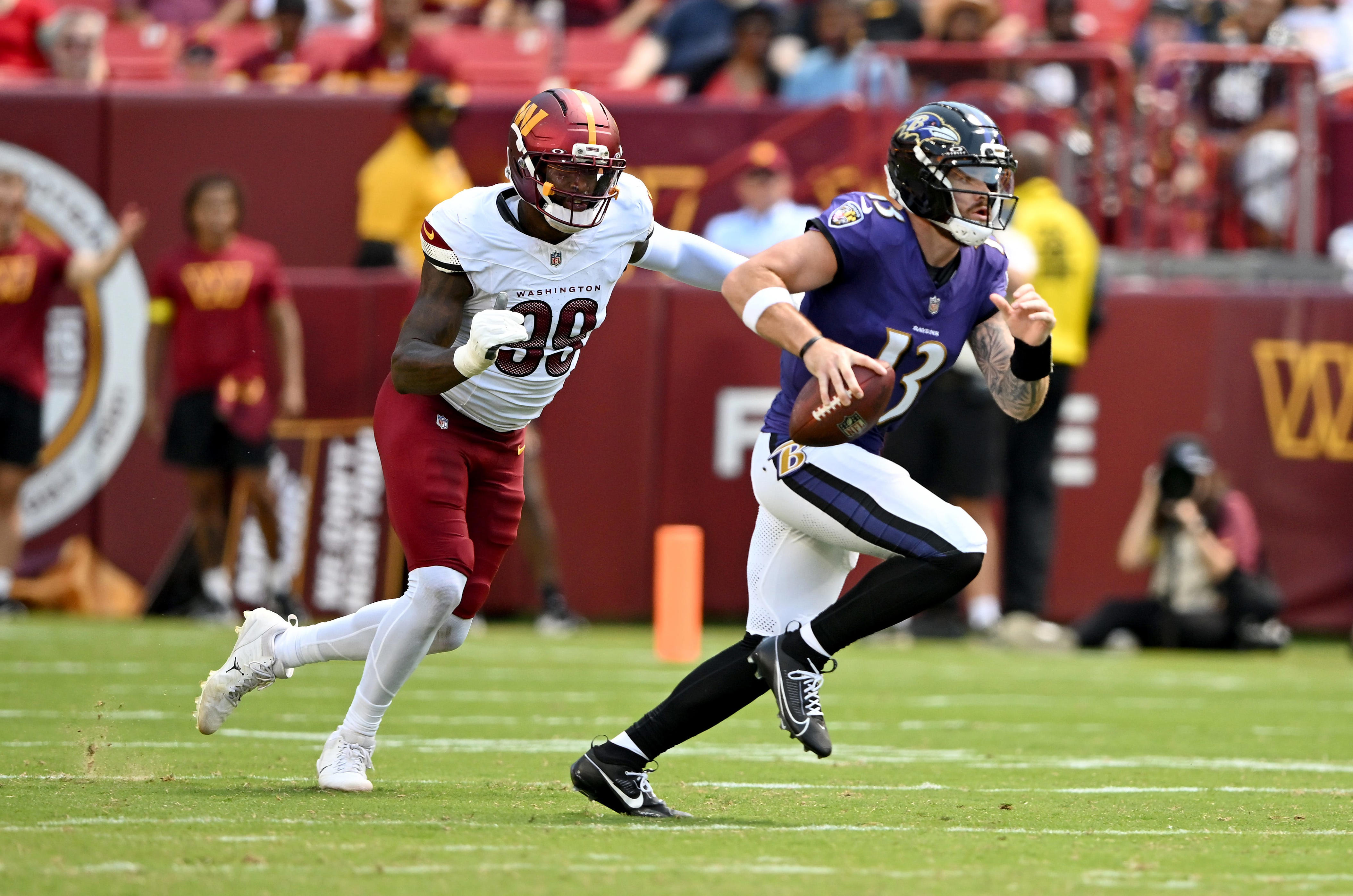 NFL roster cuts: Ravens waive QB Devin Leary