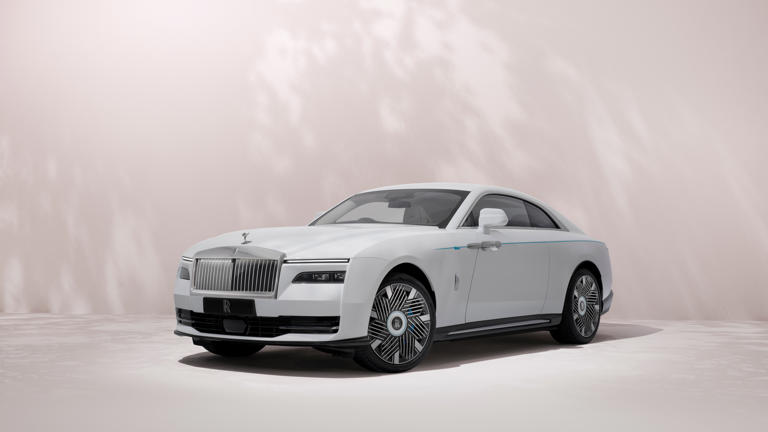 Rolls-Royce Turns Its $400K EV Into A Cherry Blossom Diorama For Grown-Ups