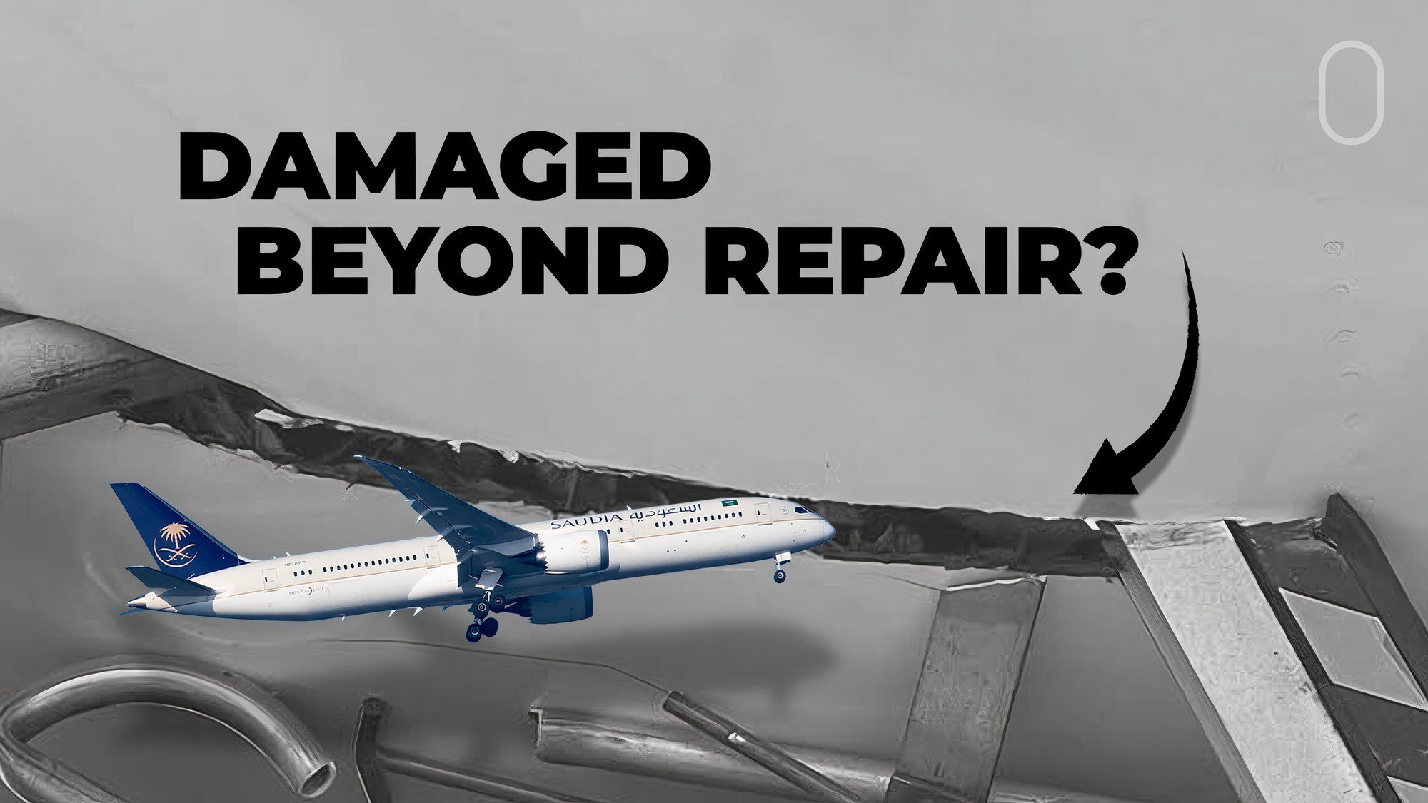 Will This Boeing 787, Damaged By Ground Vehicle, Ever Fly Again?