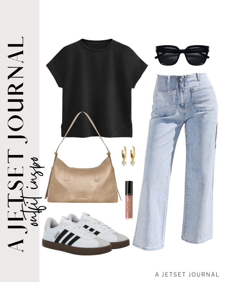 How to Style Cozy New T-Shirts and Denim With Ease