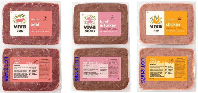 Raw dog, cat food recalled over possible salmonella and listeria ...