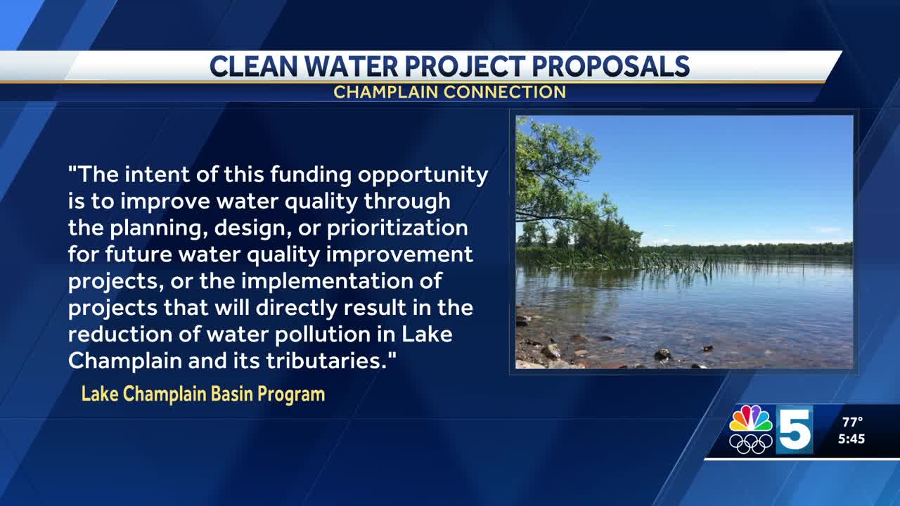 Lake Champlain Basin Program seeks proposals to improve water quality