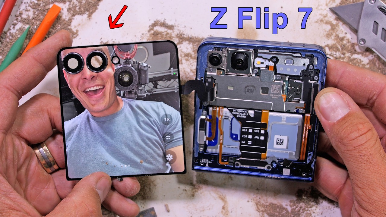 Attempting the Impossible - Samsung Z Flip 7 Teardown