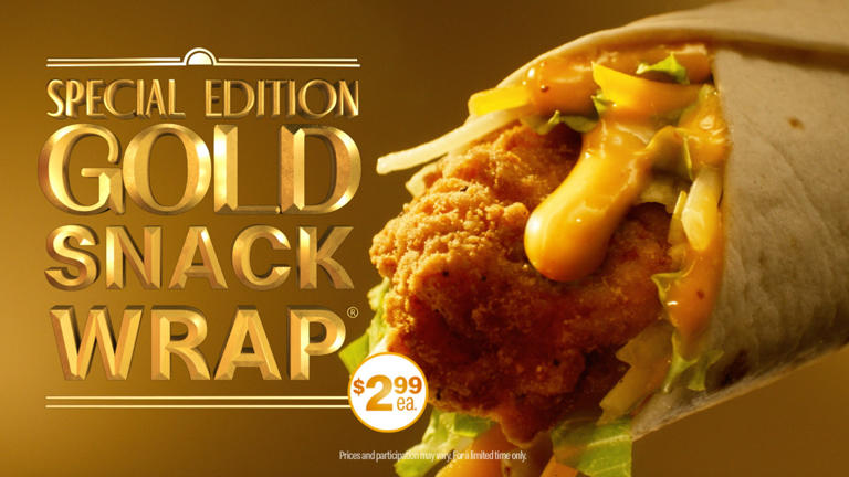 McDonald’s Drops Special Edition Gold Sauce and Chicken Menu Items