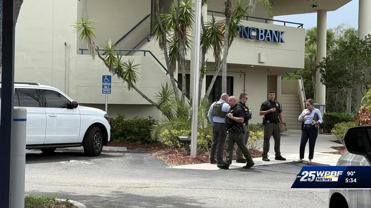 Martin County Sheriff’s Office investigating bank robbery in Palm City