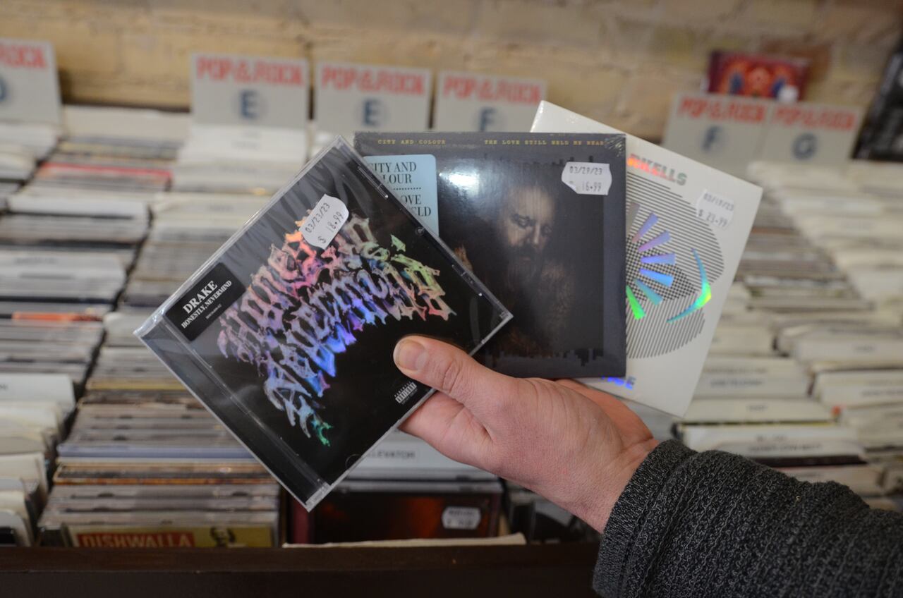 CDs are spinning back into popularity