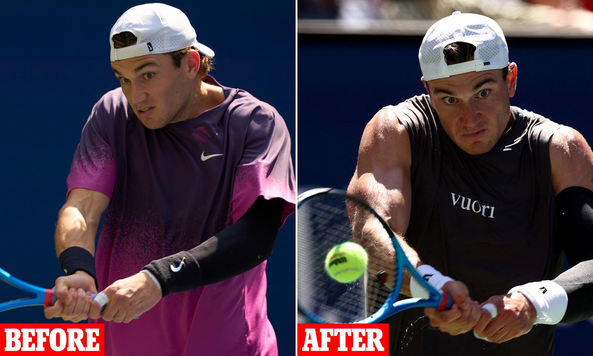 Inside Jack Draper's remarkable body transformation ahead of US Open