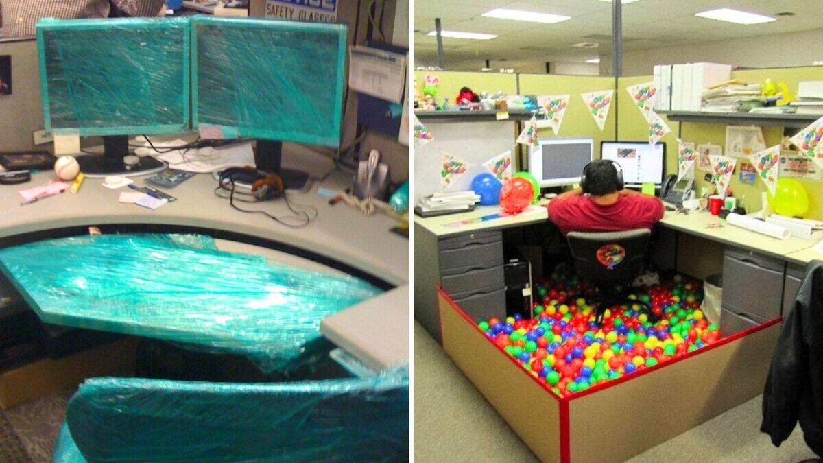 15+ People who took their work cubicles to the next level