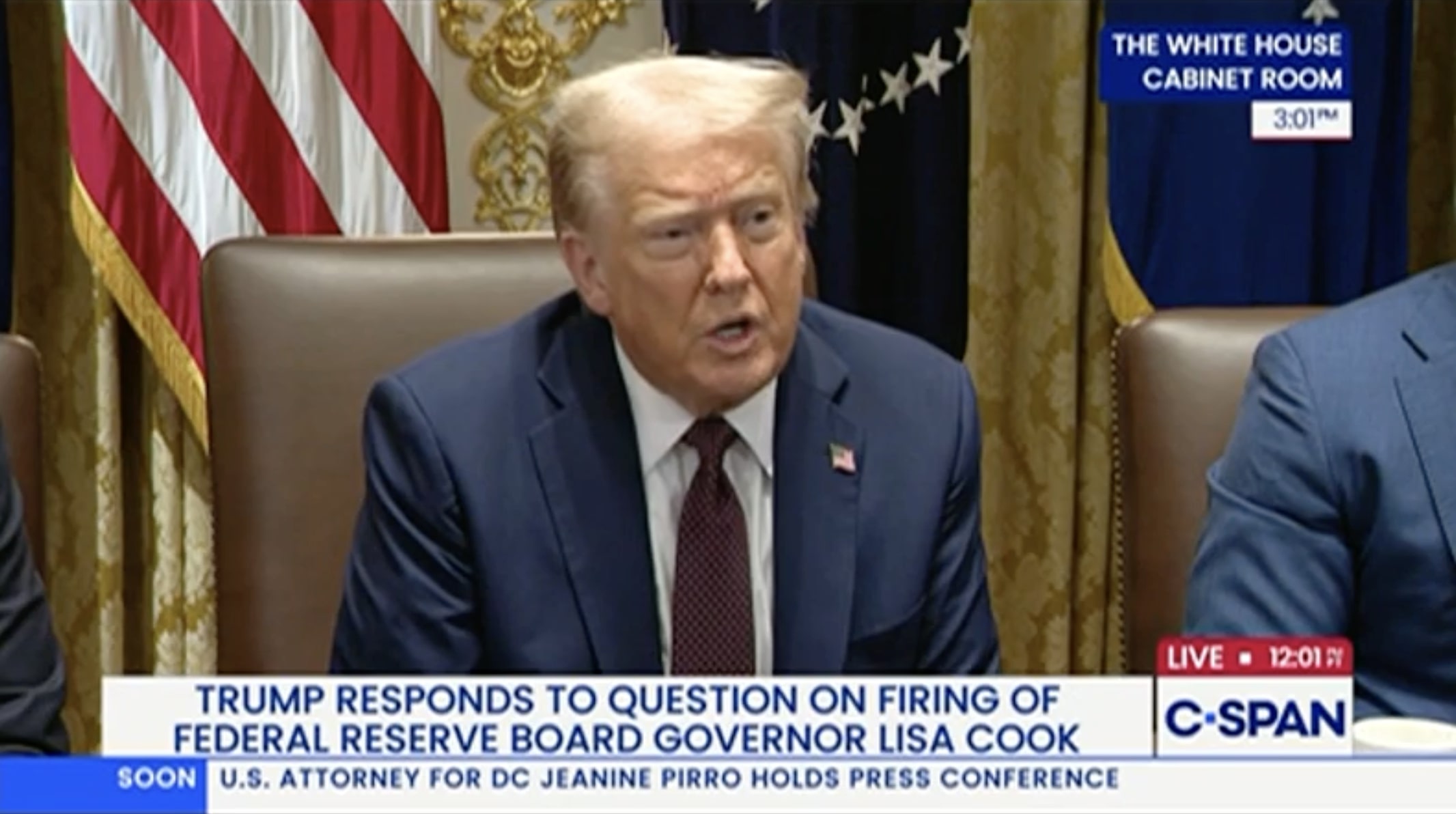 Trump Snipes at Reporter Who Asks Him if His Administration Is ‘Weaponizing Government’