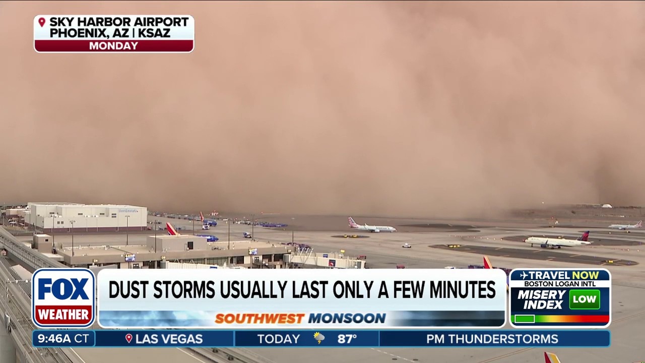 Meteorology professor says it was 'raining mud' during Arizona dust storm