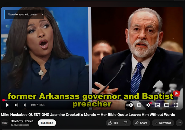 Did Jasmine Crockett 'take down' Mike Huckabee with Bible quotes during ...