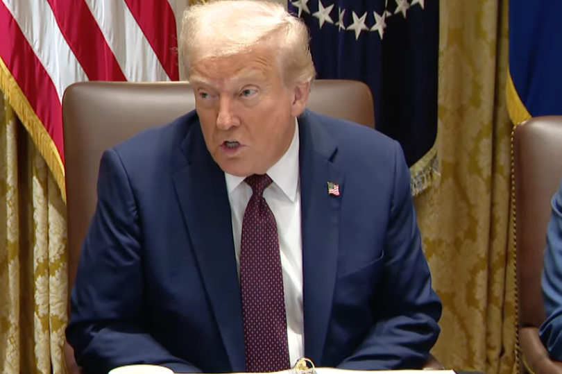 Donald Trump hides hands hours after images of severe bruises spark ...