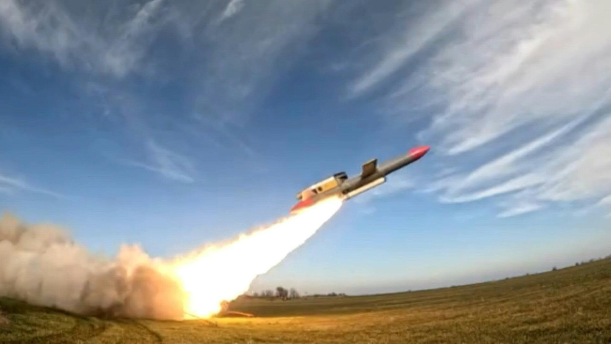 Le prime immagini di un lancio di Flamingo, missile da crociera made in ...