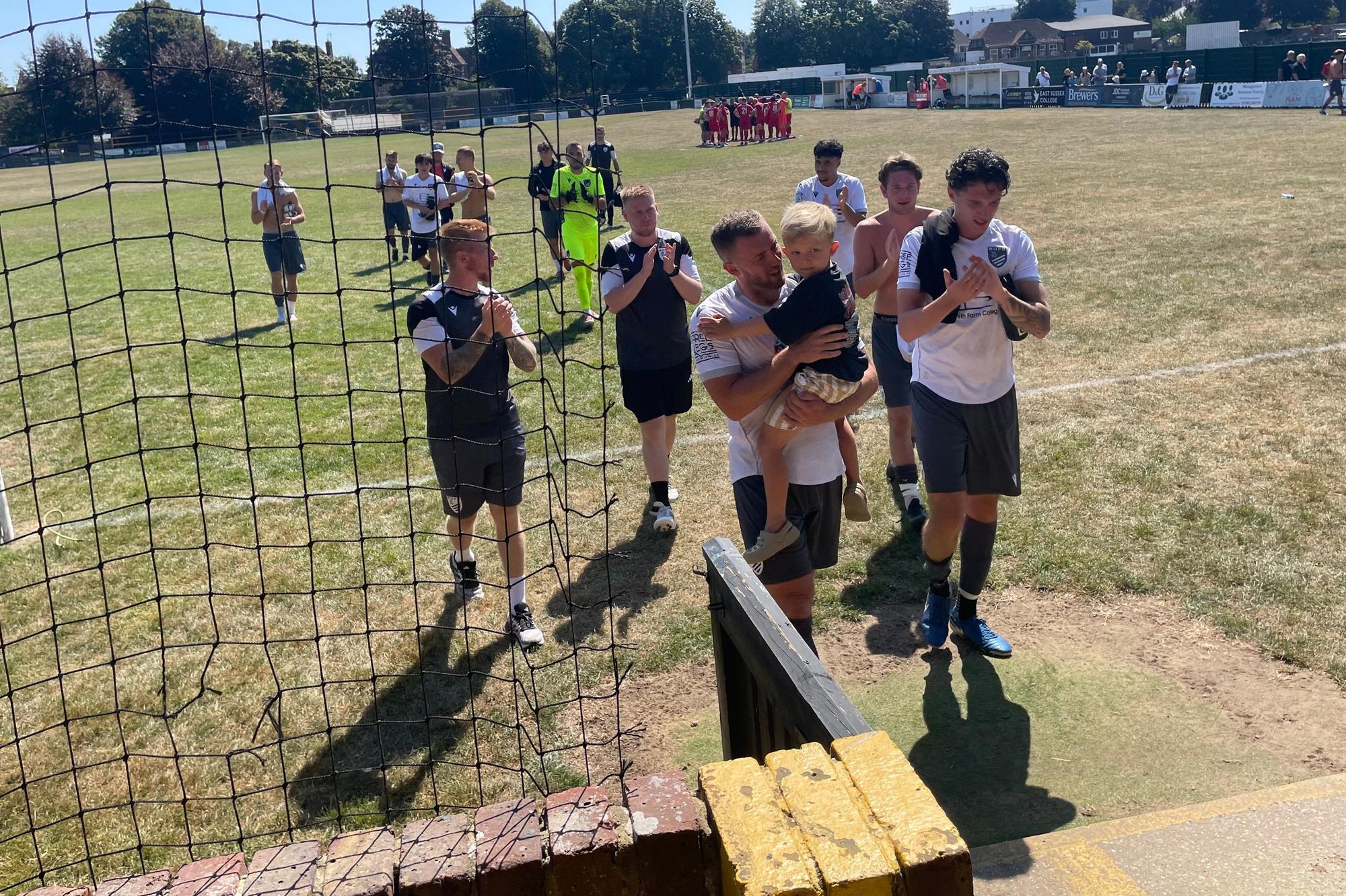 Bexhill United bounce back with bank holiday victory