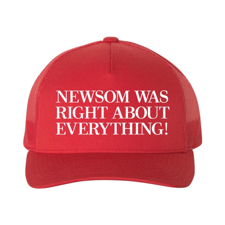 Gavin Newsom Sold $300,000 of Trump-Trolling Merch in 24 Hours