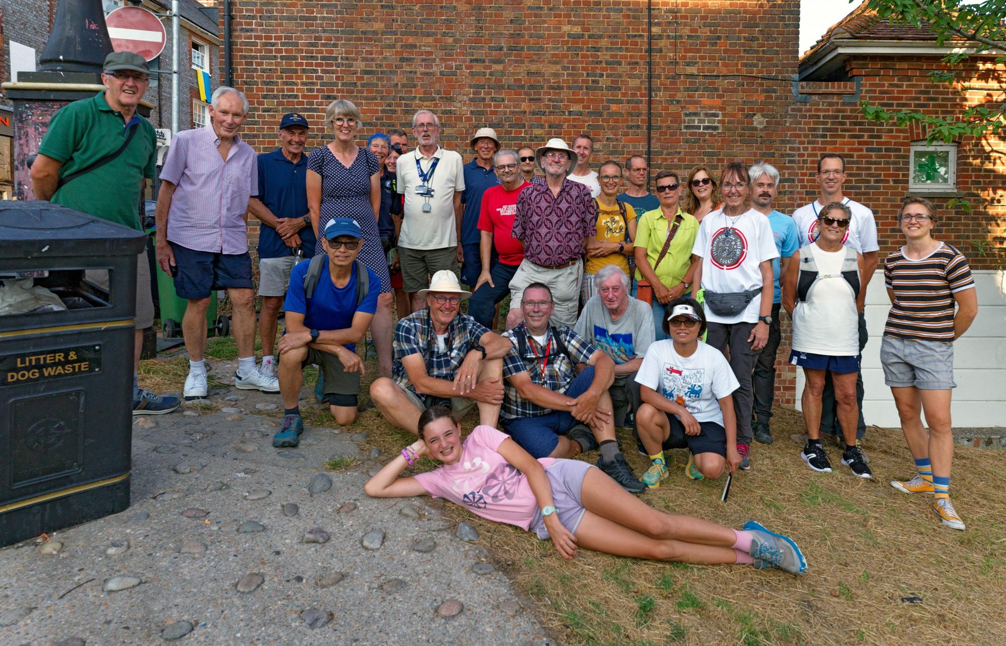International race walkers conquer 100 miles at Lewes track