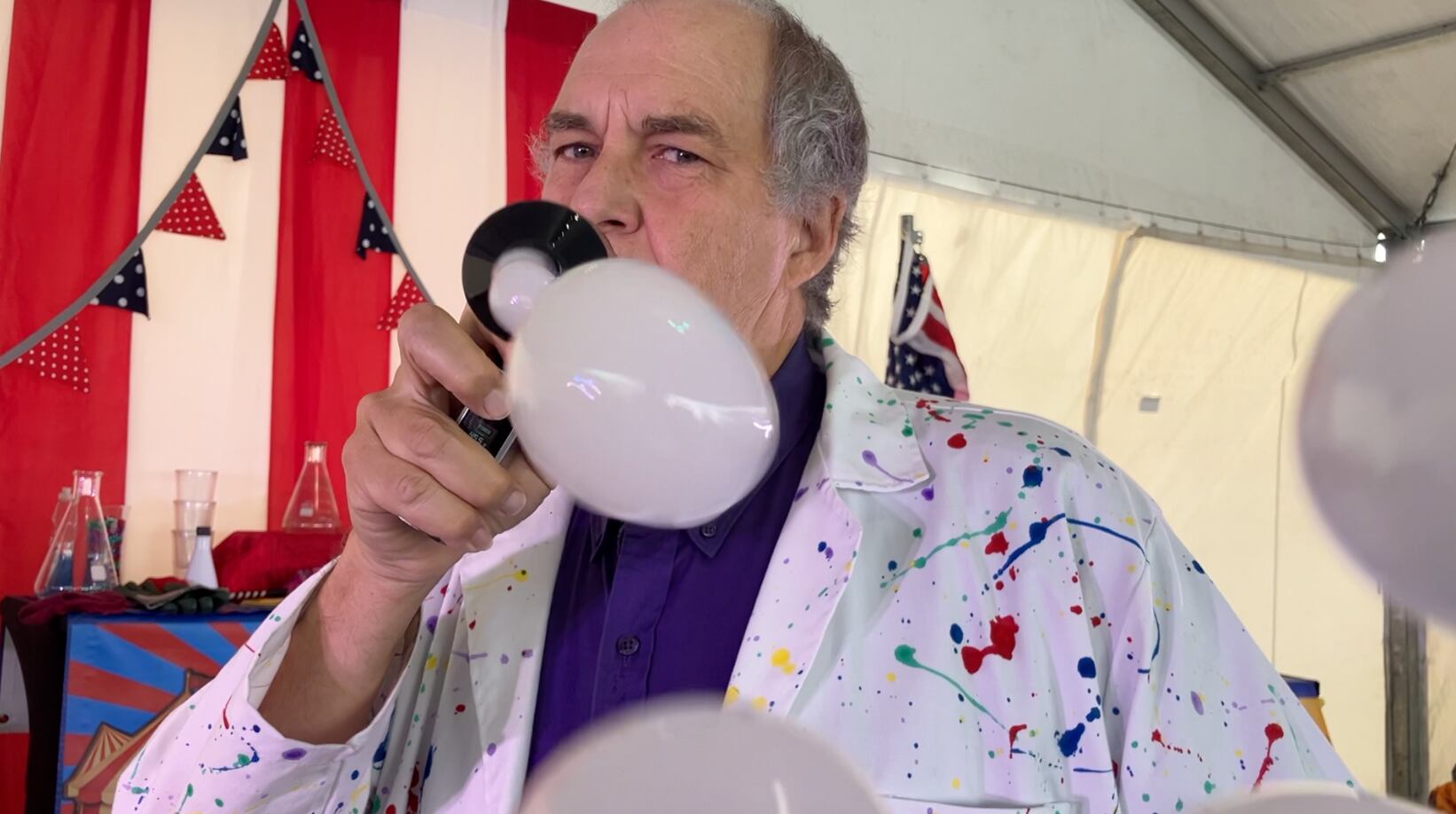Nebraska fairgoers learn about the science and art of circus at The ...