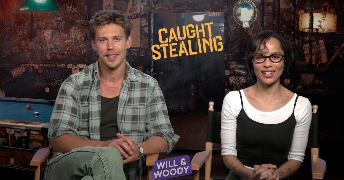 Zoë Kravitz Gushes Over Chemistry With 'Caught Stealing' Costar Austin ...