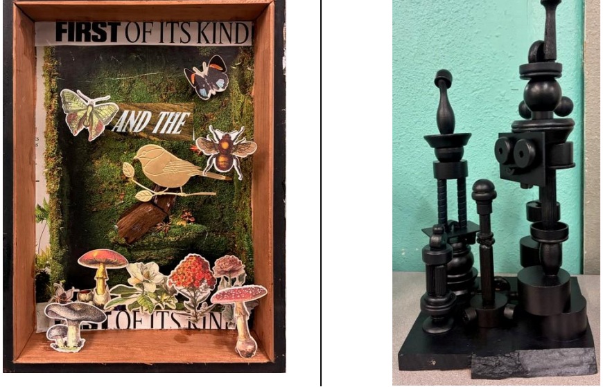 CTEC student sculptures on display at San Diego Central Library