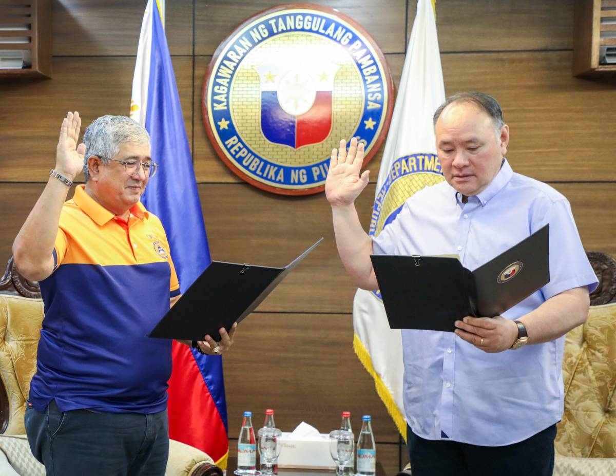 Harold Cabreros takes post as new OCD chief