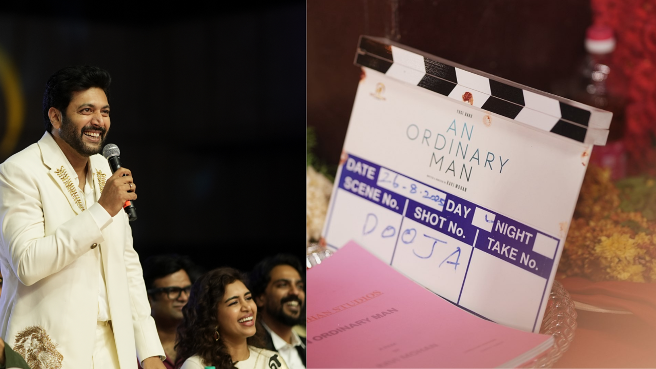 Ravi Mohan's debut as a director, named An Ordinary Man, stars Yogi ...