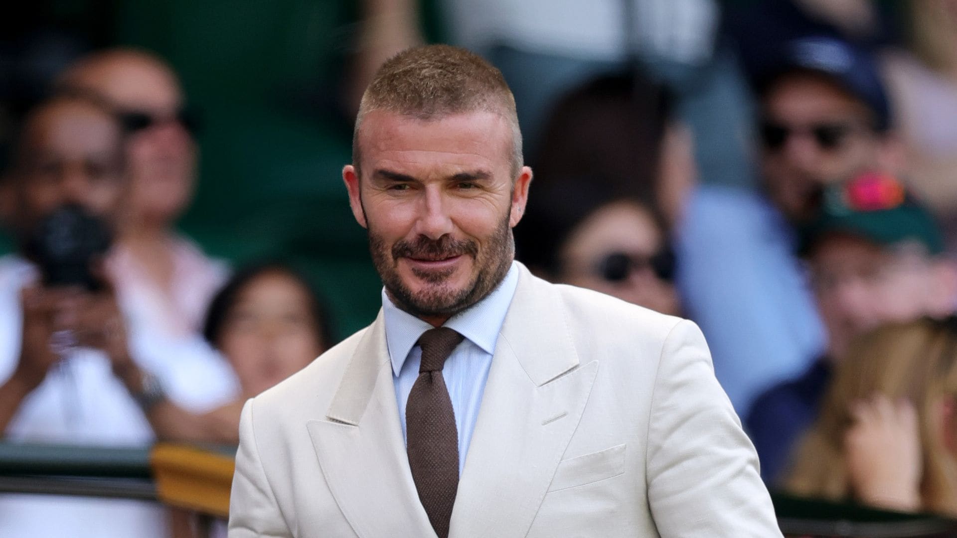 David Beckham shares an adorable moment with his dog Simba on ...