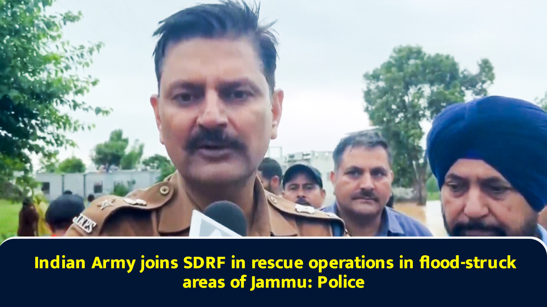 Indian Army joins SDRF in rescue operations in flood-struck areas of ...