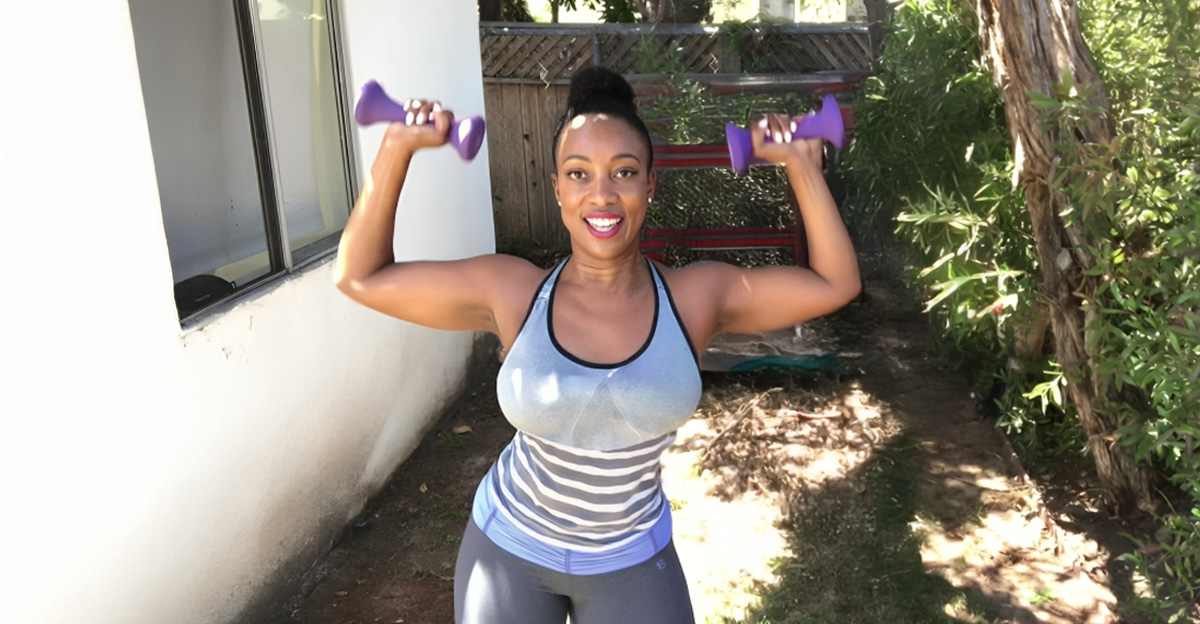 Backyard Halter Top Workout