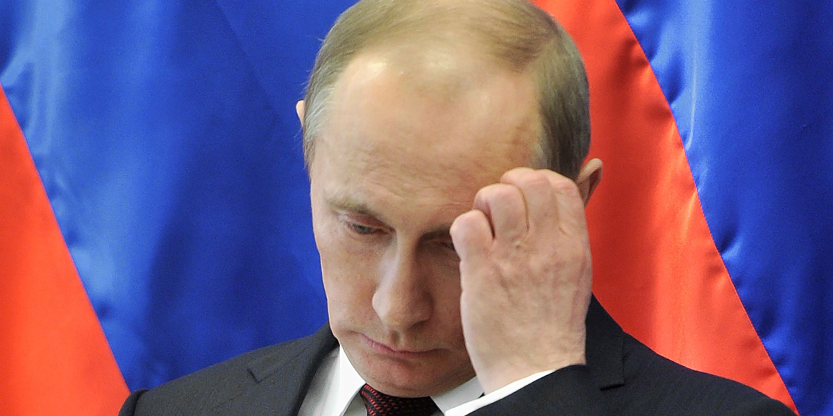 Putin has to be worried, as Russian support for the war hits record low