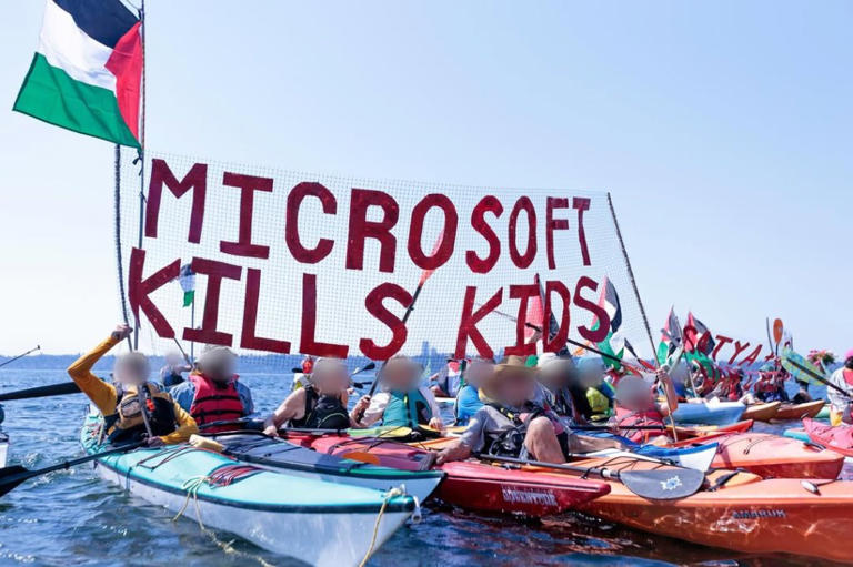 Microsoft asked FBI to track Gaza protests after activists showed up on ...