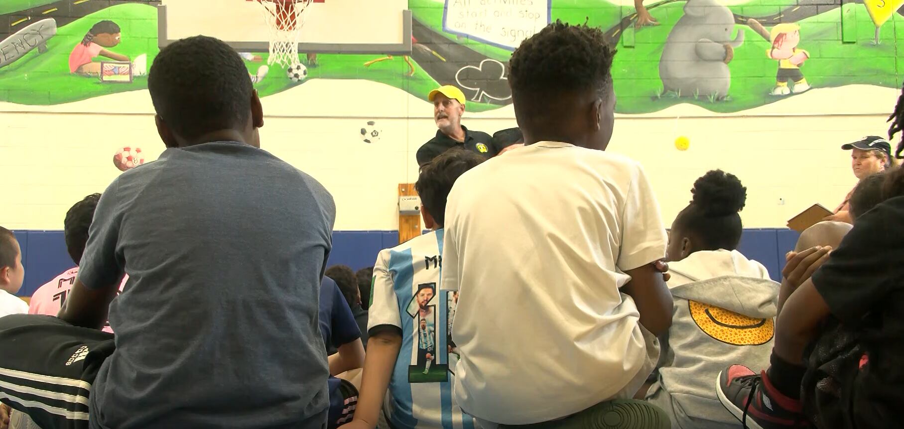 Students in Chesterfield playing soccer for free this season