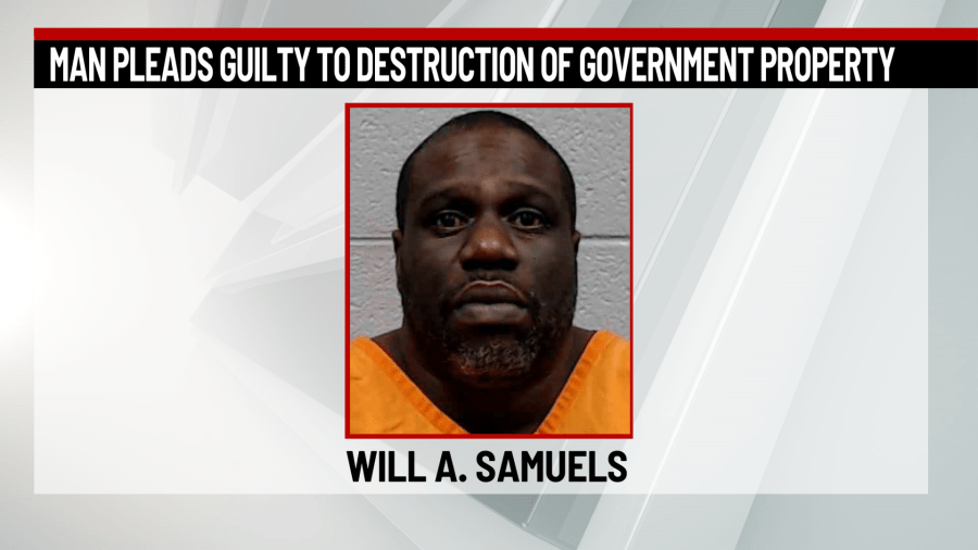Texas man pleads guilty to destruction of government property in Mercer ...