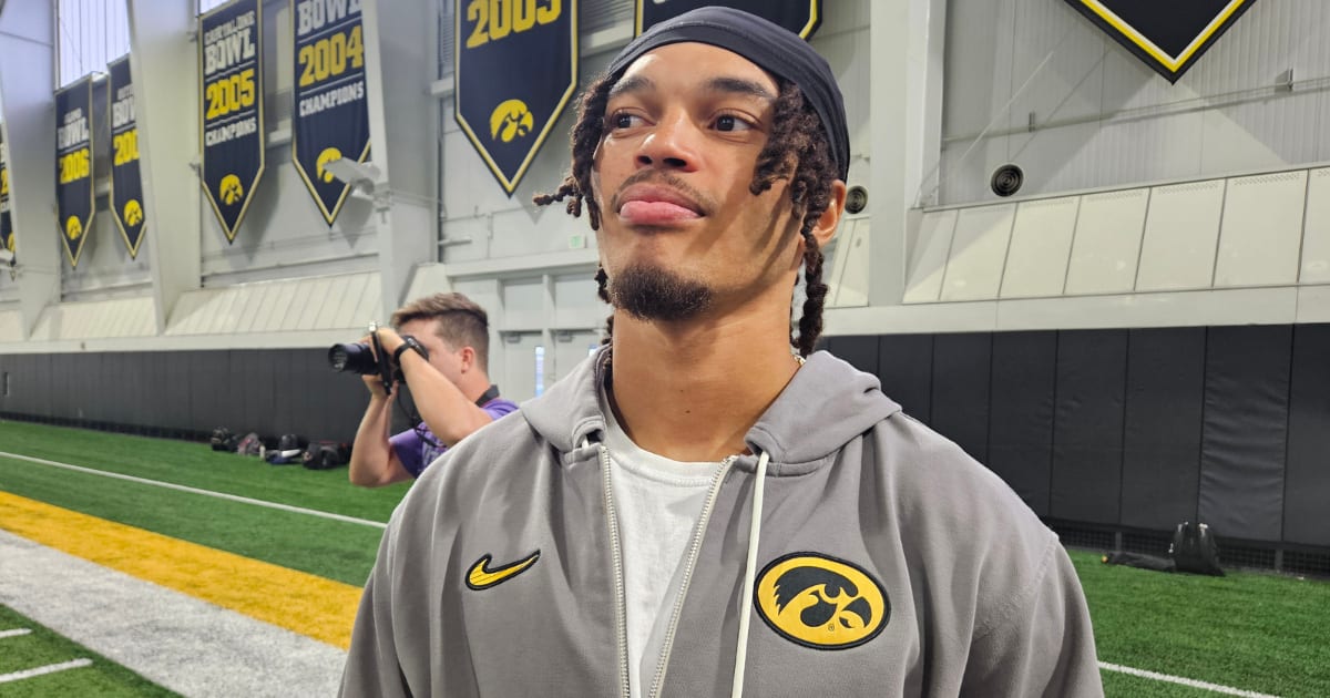 Seth Anderson hopes to repeat his Iowa debut