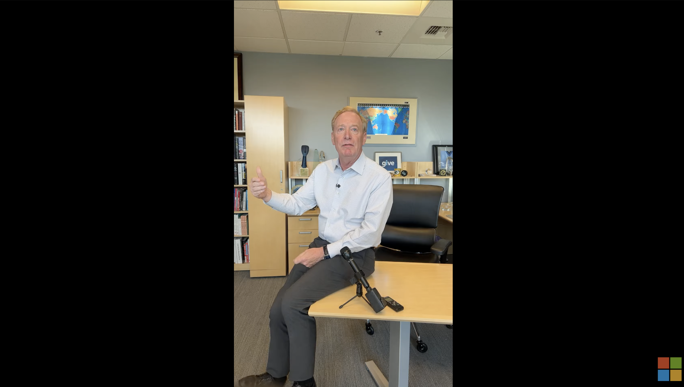 Microsoft hosts emergency press conference after protesters ‘storm a ...