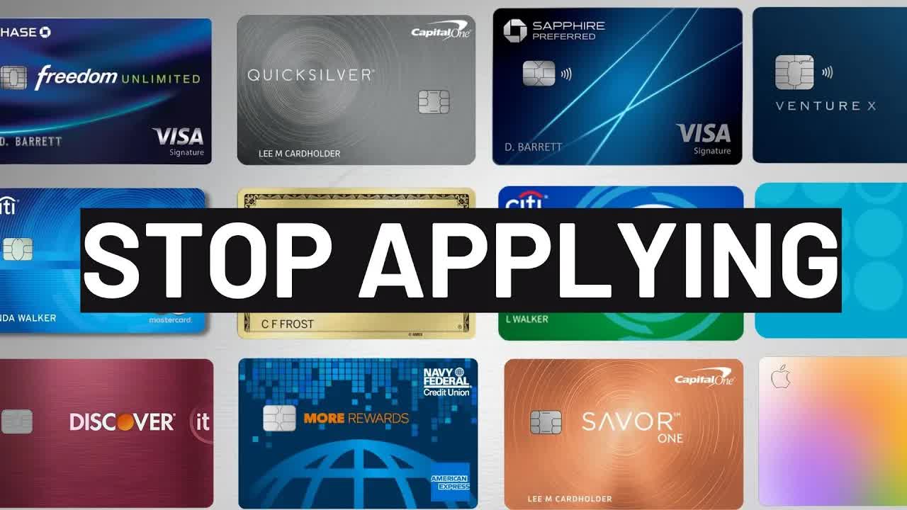 6 Reasons to AVOID Applying for Credit Cards Too Often