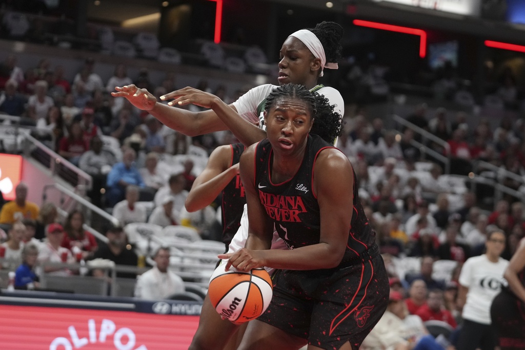 Fever beat the Storm 95-75 to move into 6th in WNBA standings