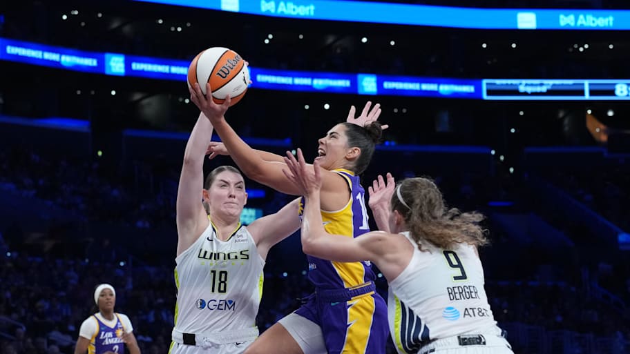 Lakers Legend Reacts to Sparks’ Kelsey Plum vs Paige Bueckers Battle