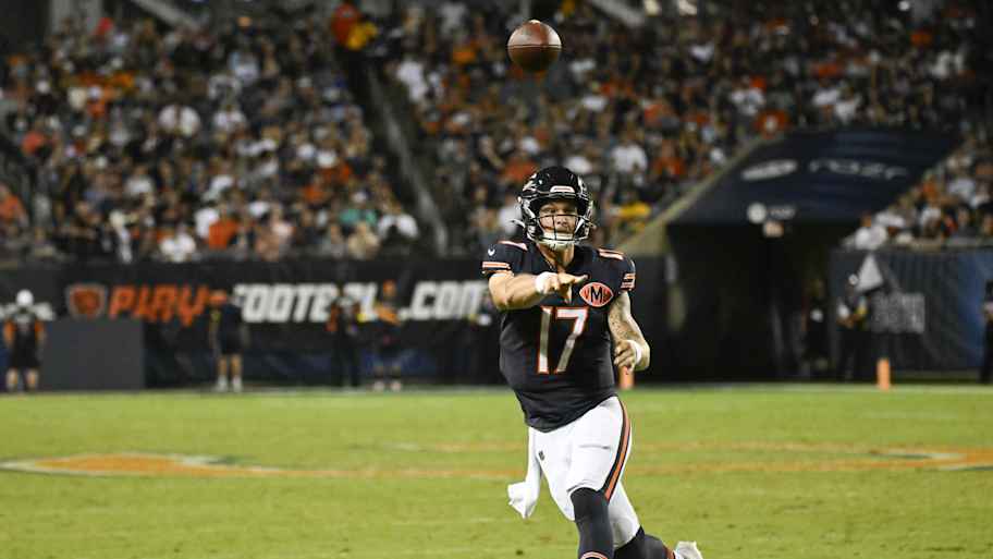 Tyson Bagent dubbed big winner from Chicago Bears' roster cuts
