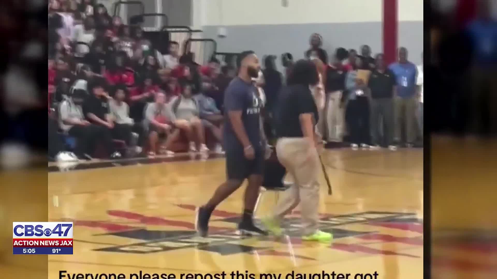 Caught On Video High School Student Says Slam From Teacher Left Her