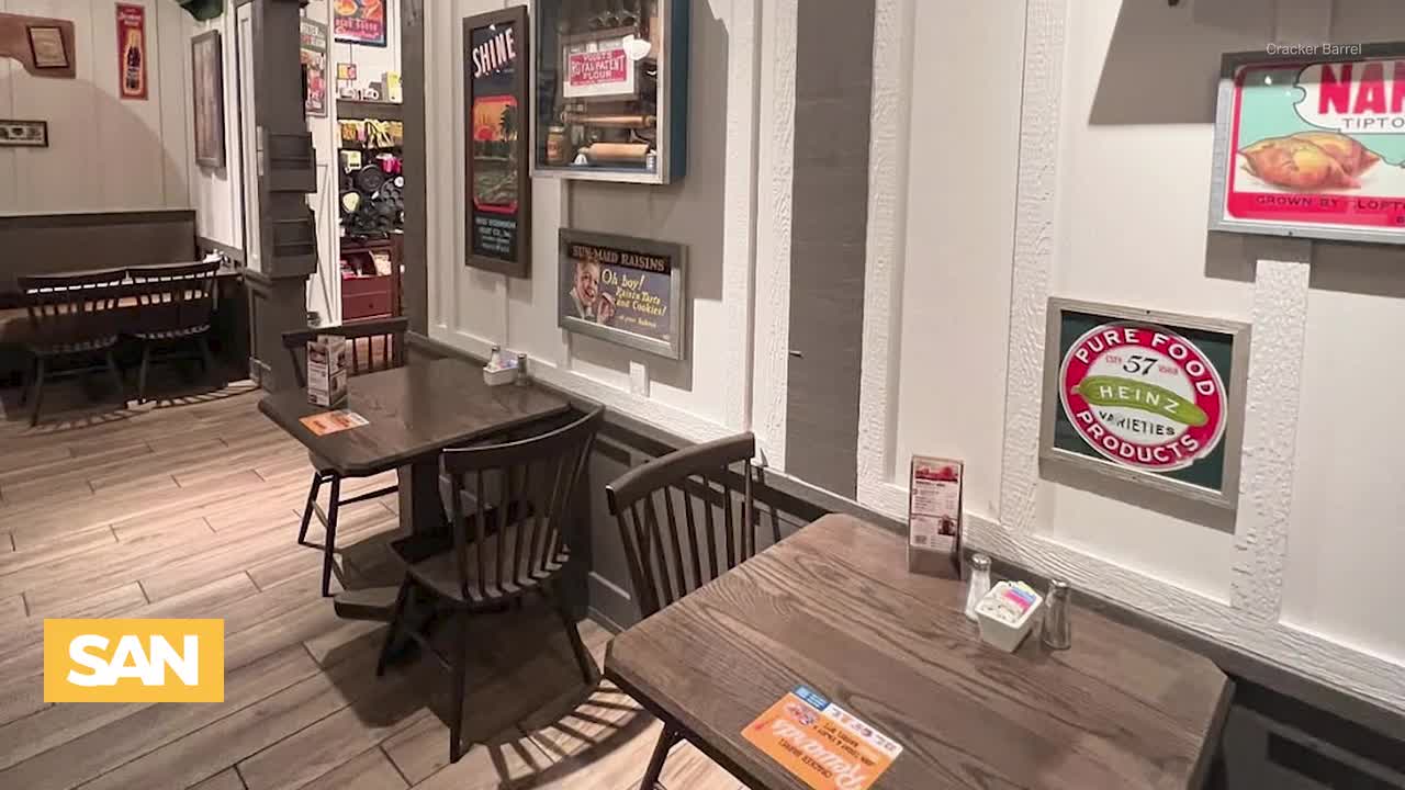 Cracker Barrel responds after logo rebrand backlash, stock drop