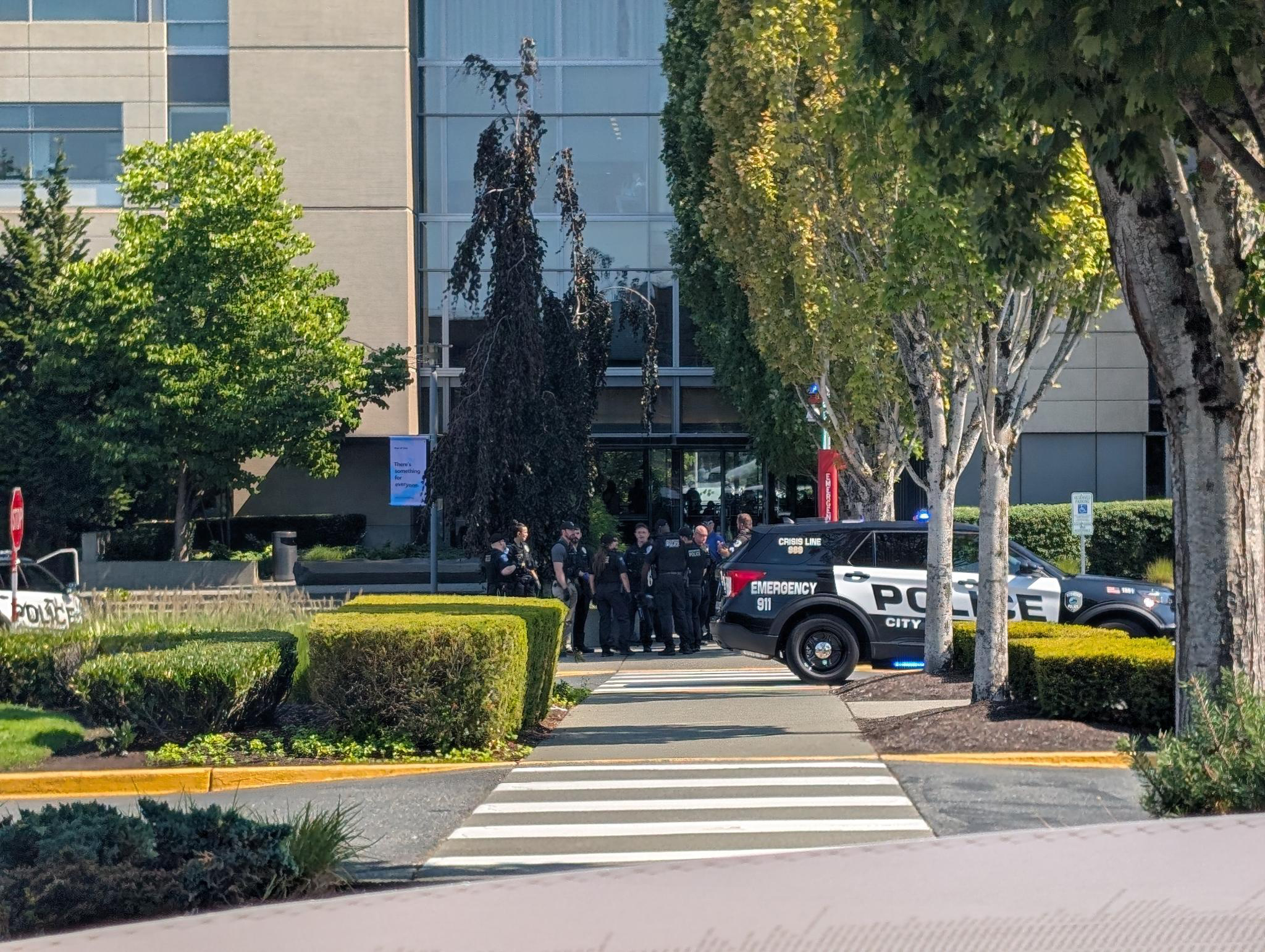 Microsoft locks down a building after protesters get inside president’s ...