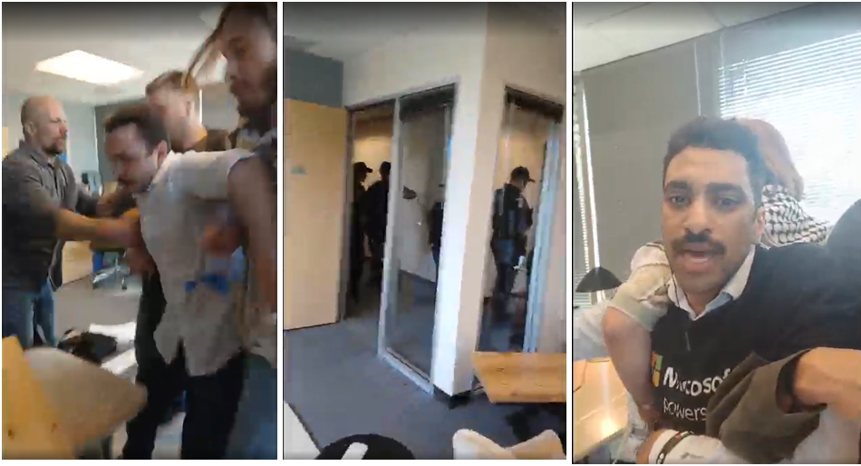 Protesters occupy Microsoft president’s office at Redmond HQ in latest ...