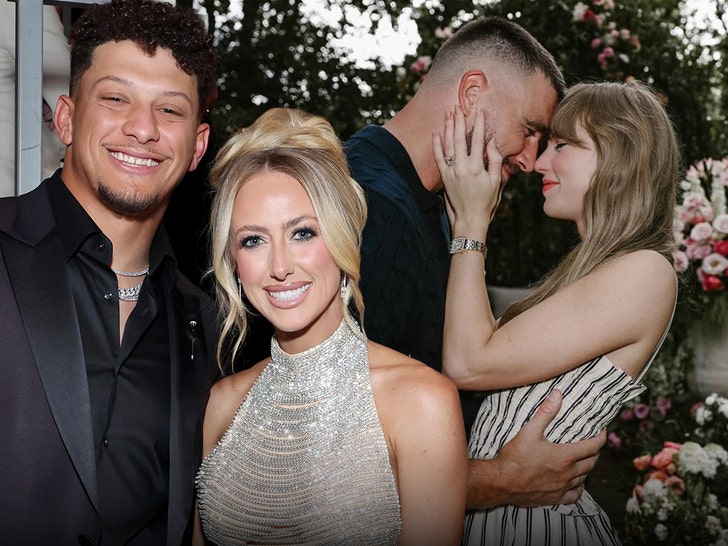 Patrick, Brittany Mahomes Celebrate Taylor Swift's Engagement To Travis ...