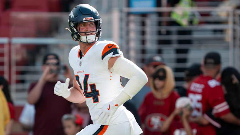 Report: Broncos Cut Rookie TE Caleb Lohner