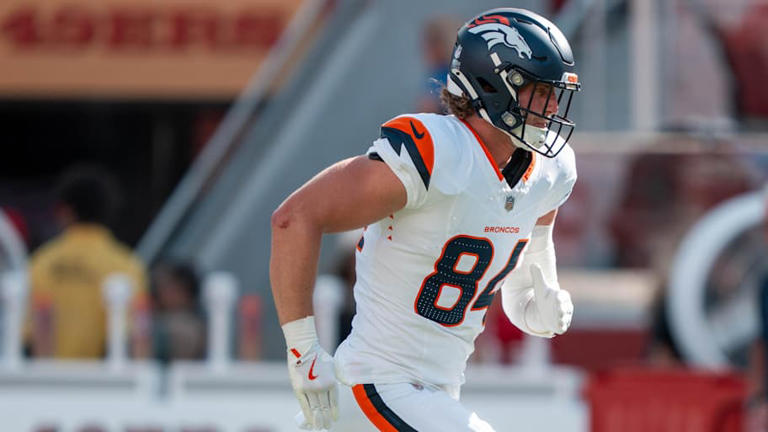 Report: Broncos Cut Rookie TE Caleb Lohner