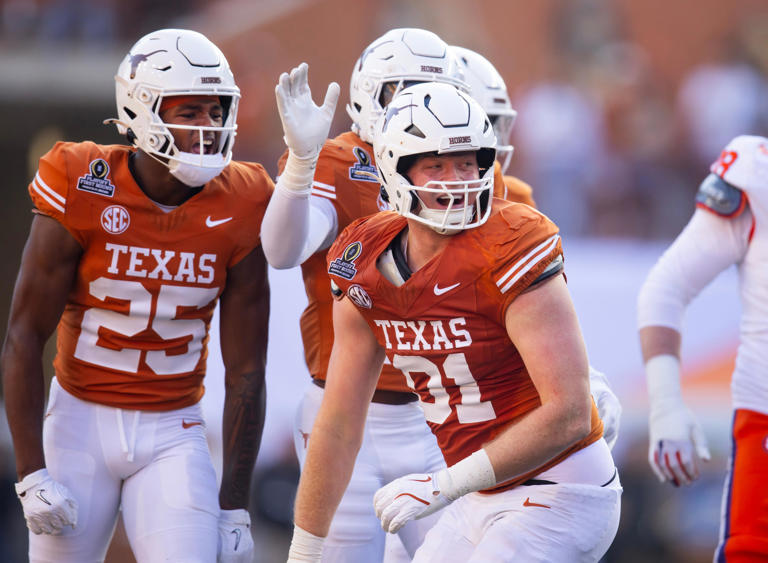 Final 2025 Texas Football Depth Chart