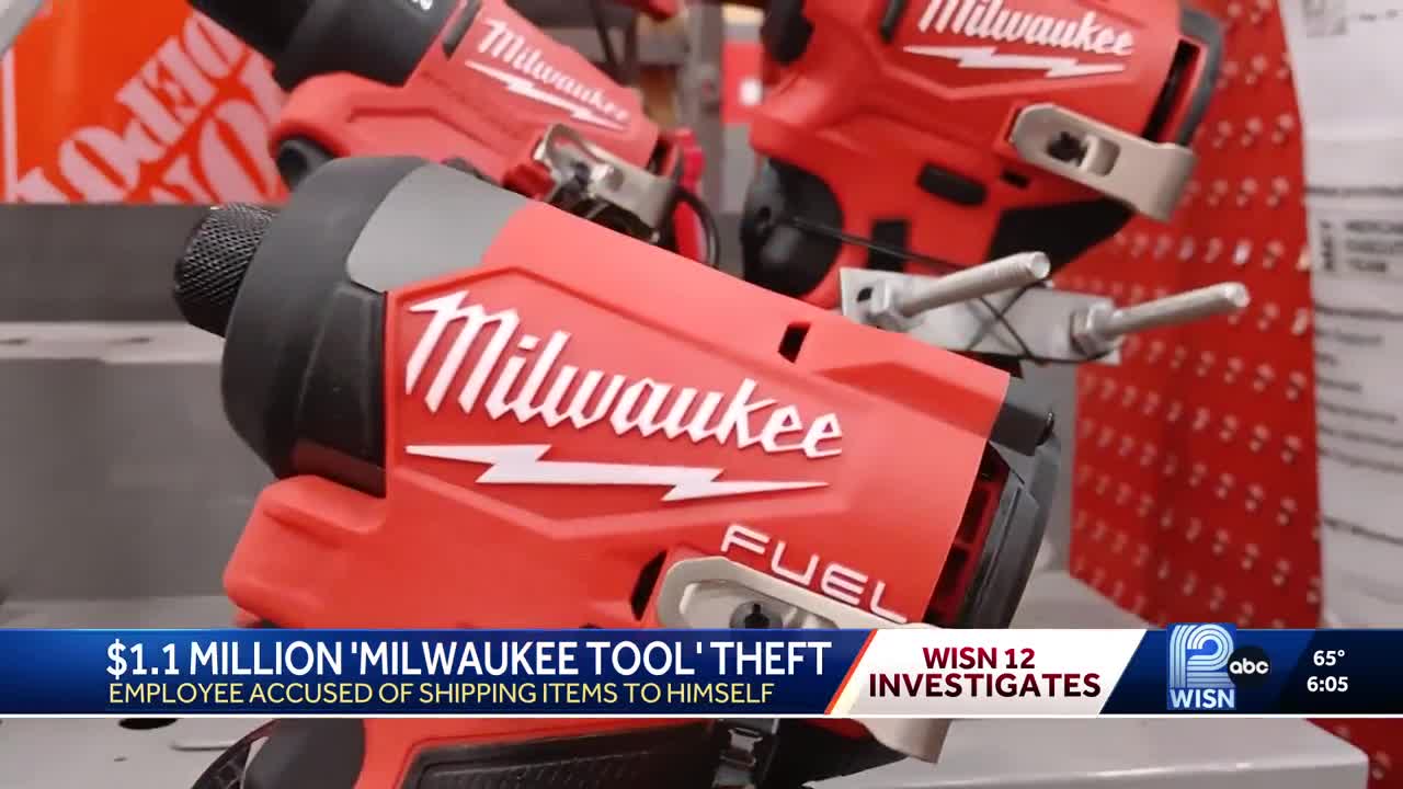Milwaukee Tool employee accused of stealing over $1 million in tools