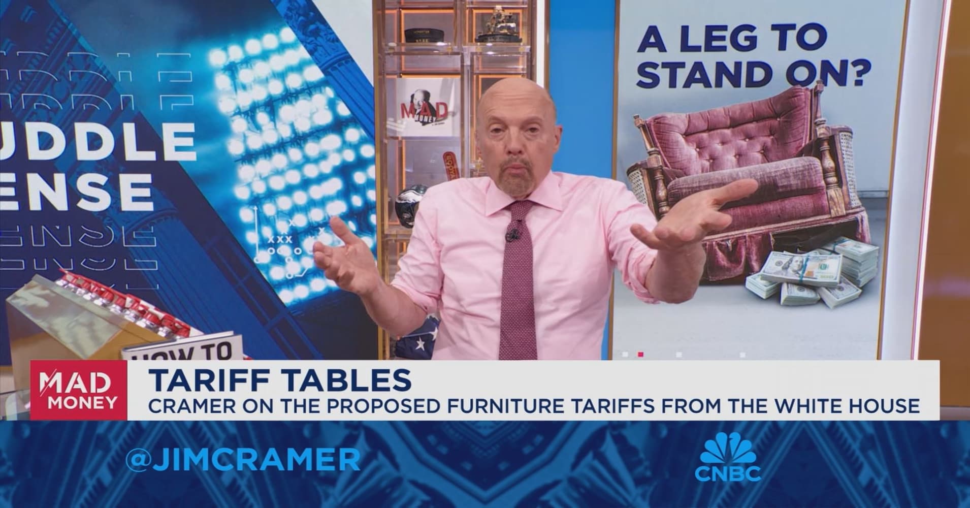 We're in an 'anything goes' moment with tariffs, says Jim Cramer