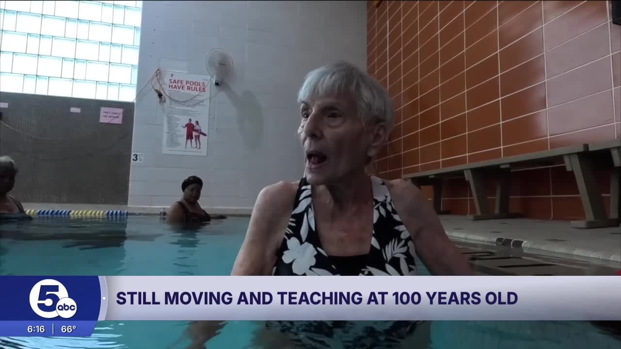 Meet the 100-year-old instructor who refuses to slow down