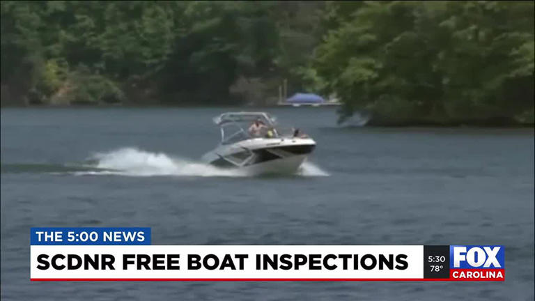 SCDNR to conduct free boat inspection over Labor Day weekend
